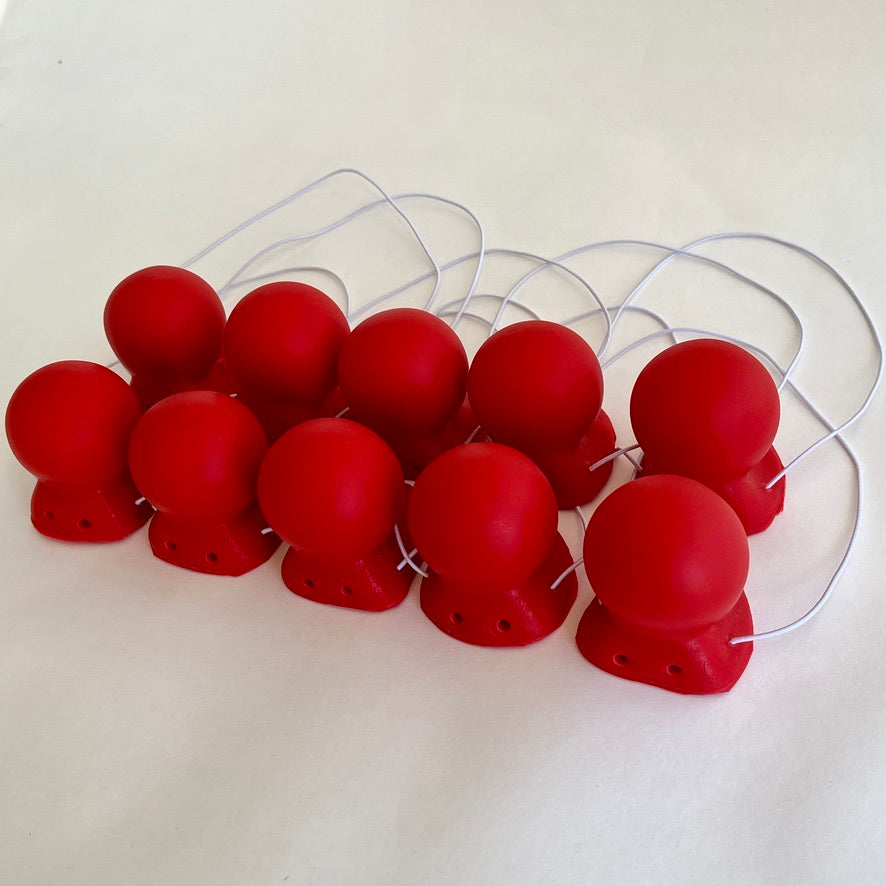 Squeaky Clown Nose JCN7006-RED. CLICK FOR DISCOUNT PRICING: from $6.42 ...