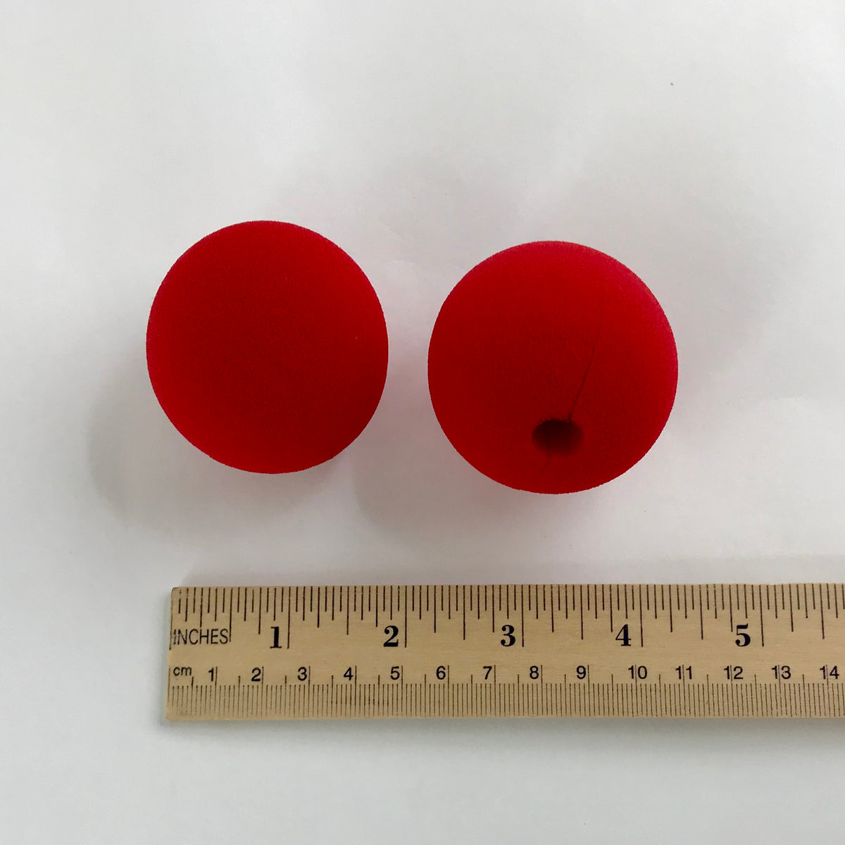 Red Premium Foam Clown Nose 2