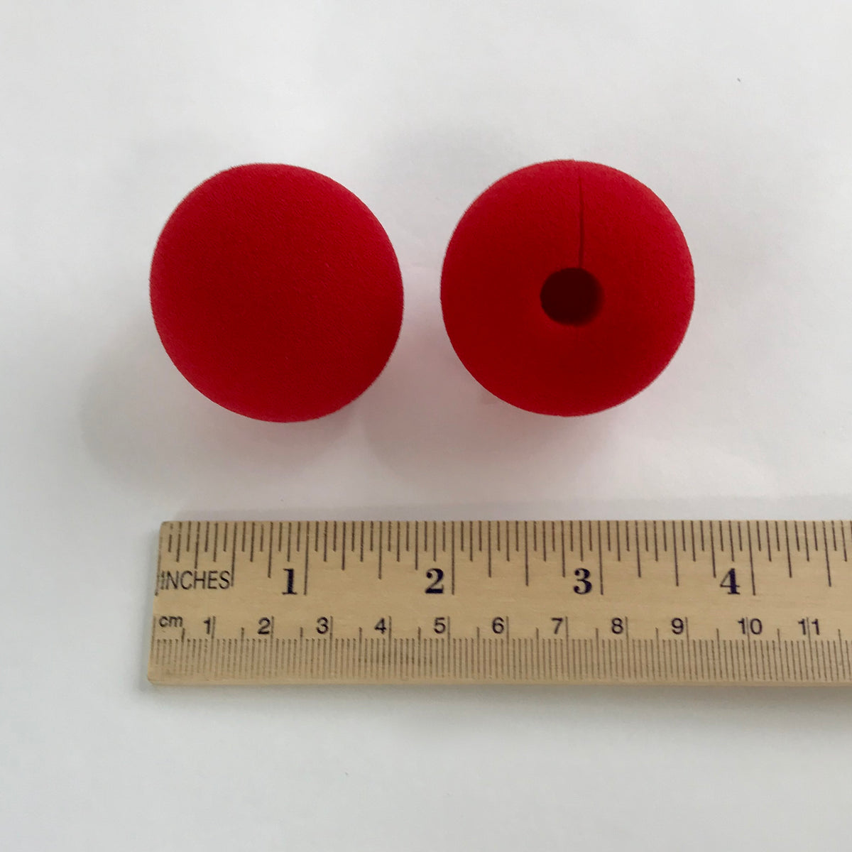 Red Premium Foam Clown Nose 1.5" JCN3015-RED. Sold in bags of 50. CLIC ...